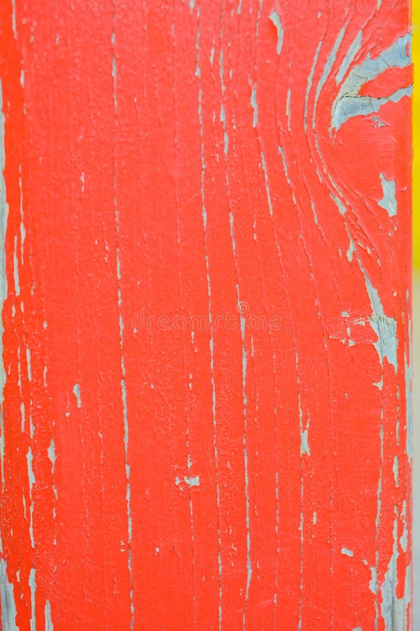 Red Paint on Old Distressed Wooden Background Stock Photo - Image of ...