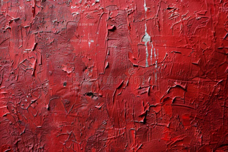 Red Paint Peeling, a Texture Concept Stock Photo - Image of quality ...
