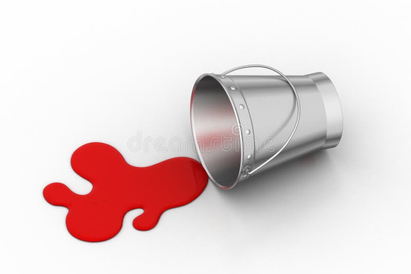 Red Paint Pour Bucket Stock Illustrations – 199 Red Paint Pour Bucket ...