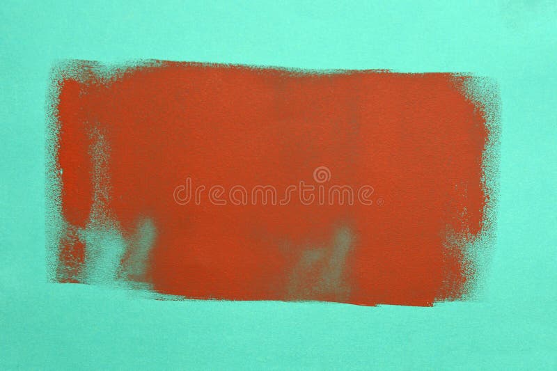 Close Up of Red Paint Roller Texture Stock Photo - Image of renovation ...