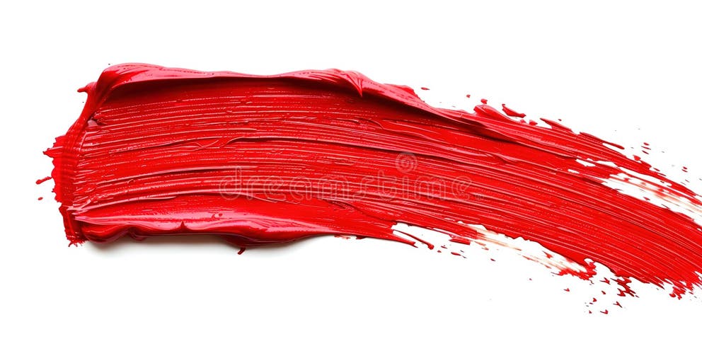 A red paint smear stock illustration. Illustration of care - 328541268