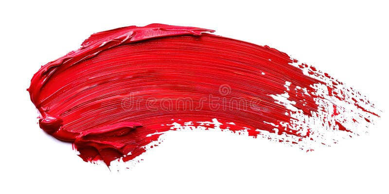 A red paint smear stock illustration. Illustration of isolated - 328543096