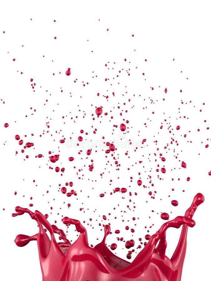 Splash Red Paint Stock Illustrations – 171,489 Splash Red Paint Stock ...