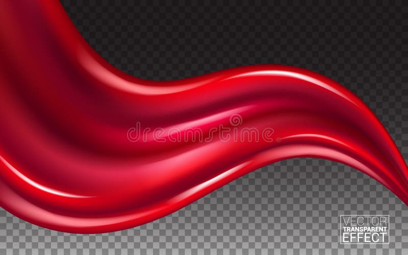 Red Paint Splash Isolated Transparent Special Effect Realistic Design ...