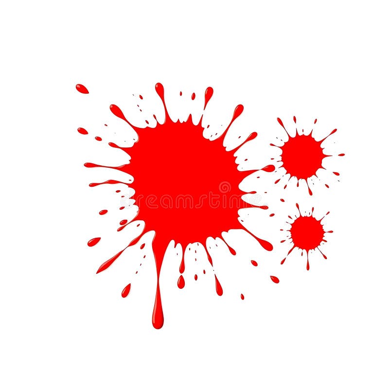 Red Paint Splatter stock illustration. Illustration of drop - 388652784