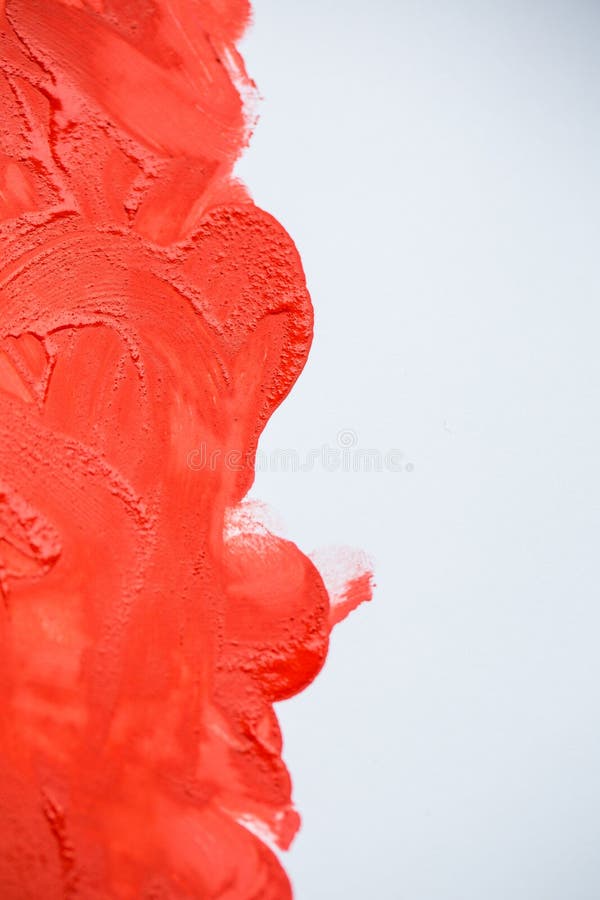 Red Paint Texture, Vintage, Artist Stock Image - Image of paper ...