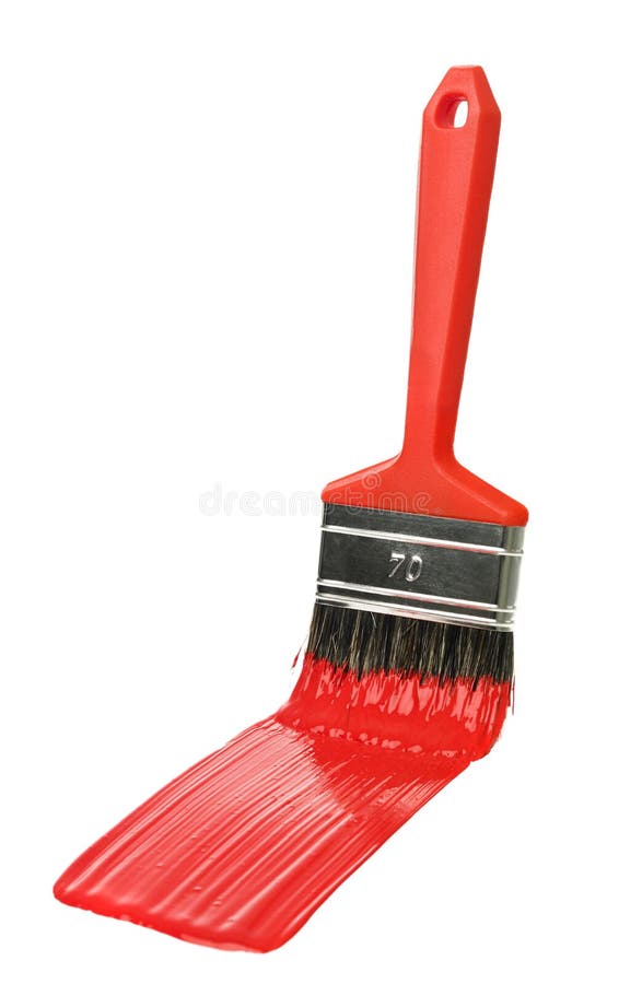Red Paintbrush stock photo. Image of decorating, color - 18020534 Red Paintbrush stock photo. Image of decorating, color - 18020534