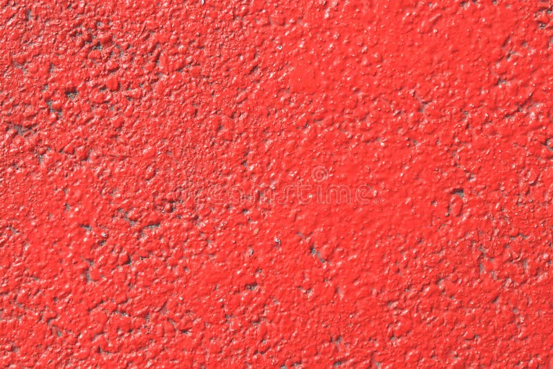 Red Painted Asphalt Texture. Stock Image - Image of texture, wall ...