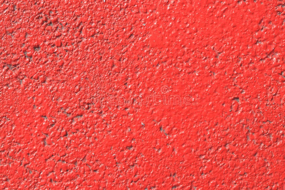 Red Painted Asphalt Texture. Stock Image - Image of texture, wall ...
