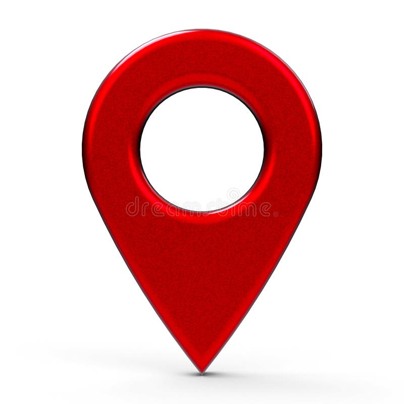 Red Painted Map Pointer Stock Illustrations – 6 Red Painted Map Pointer ...