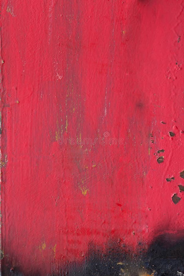 Red painted metal plate stock image. Image of space, texture - 27505615
