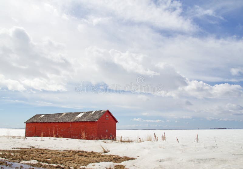 Red painted shed stock image. Image of long, farmland - 39678187