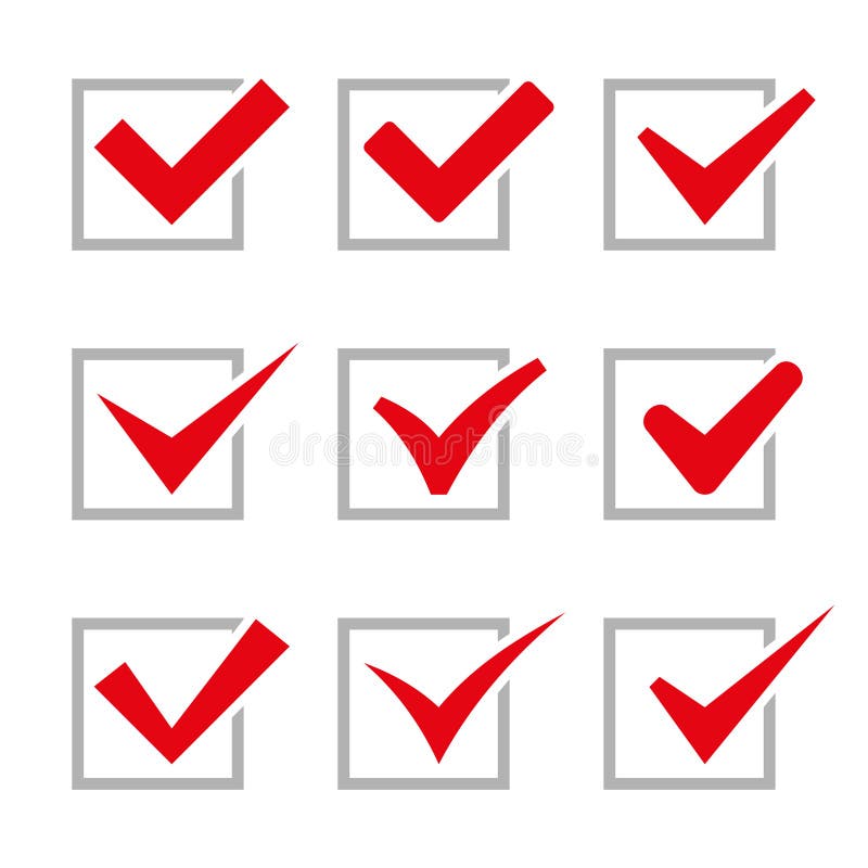 Yes Check Marks Vector Stock Illustrations – 2,866 Yes Check Marks ...