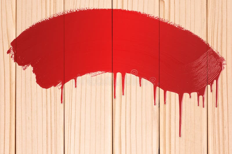 Red painted wood stock photo. Image of clean, vibrant - 10453710
