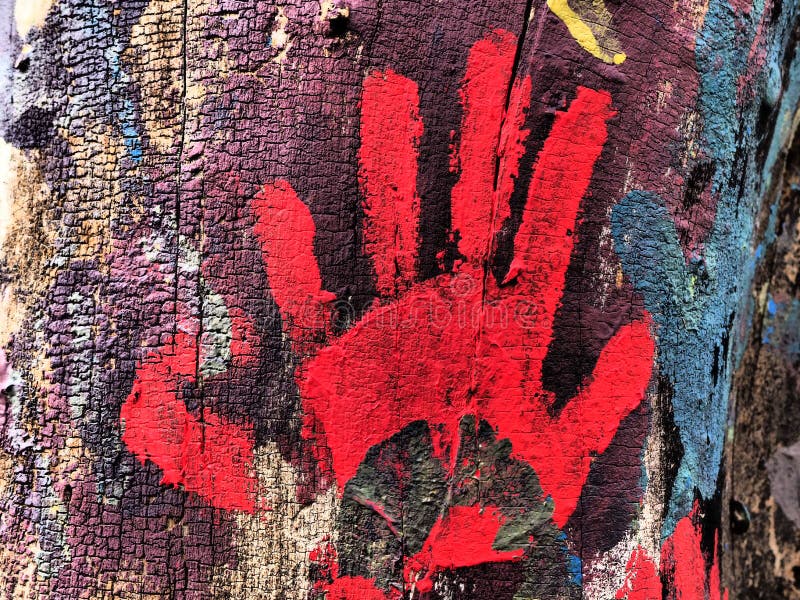 Oil Painting Made by Nature Stock Photo - Image of reflection, peaceful ...