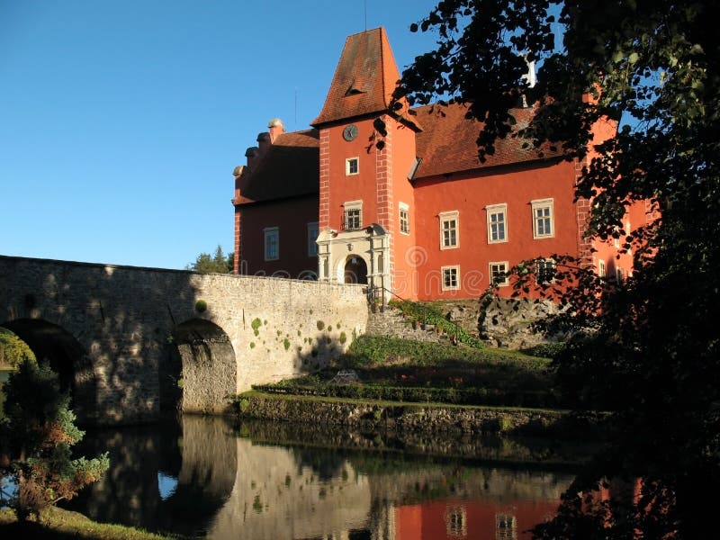 Red palace stock photo. Image of pool, palace, beautiful - 10919712