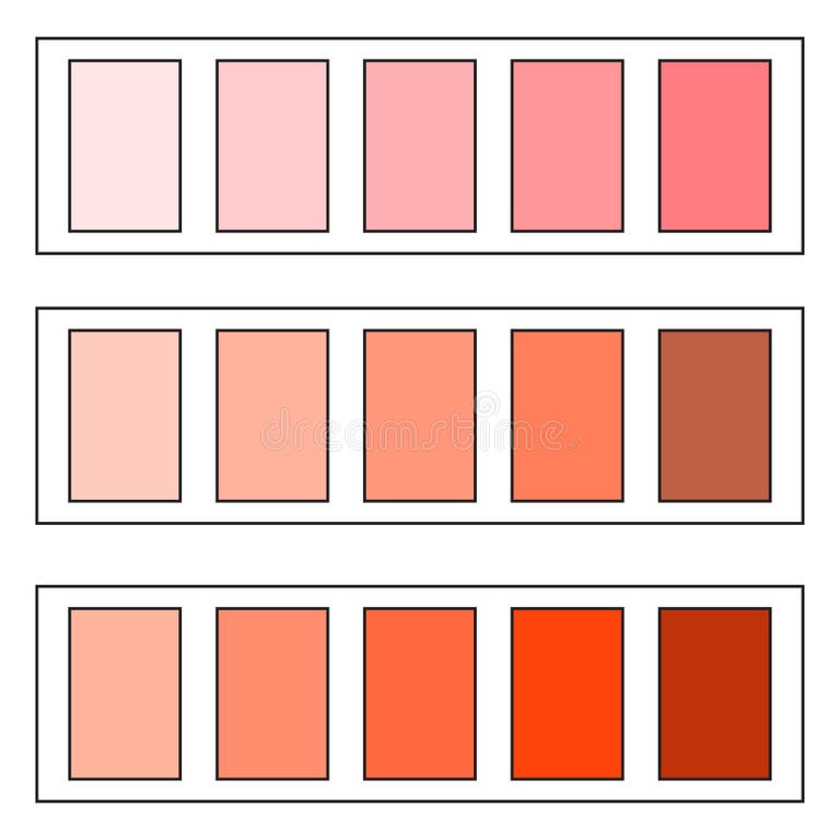 Tone Color Palette Swatches Stock Illustrations – 7,062 Tone Color ...