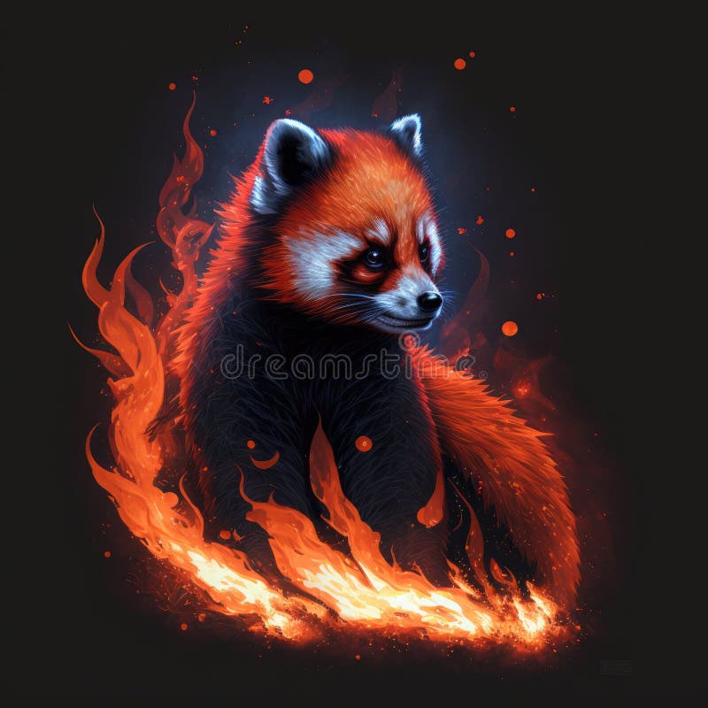 Panda Fire Stock Illustrations – 275 Panda Fire Stock Illustrations ...