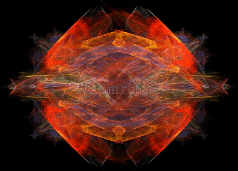 Red Panel Abstract stock illustration. Illustration of swirling - 199165