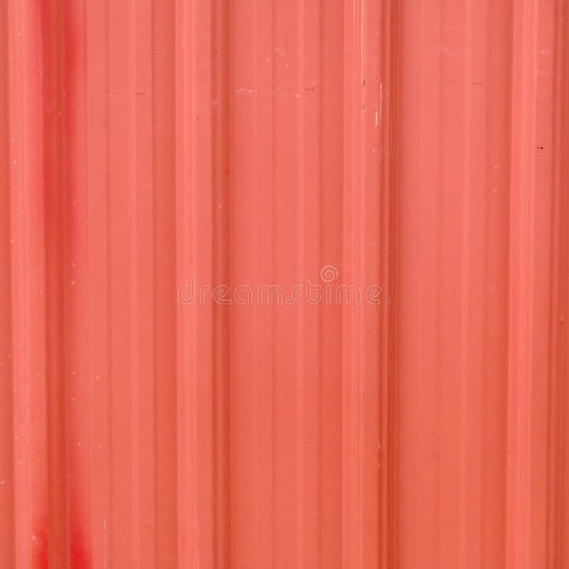 Red Panel Steel Wall Background Stock Photo - Image of sheet, close ...