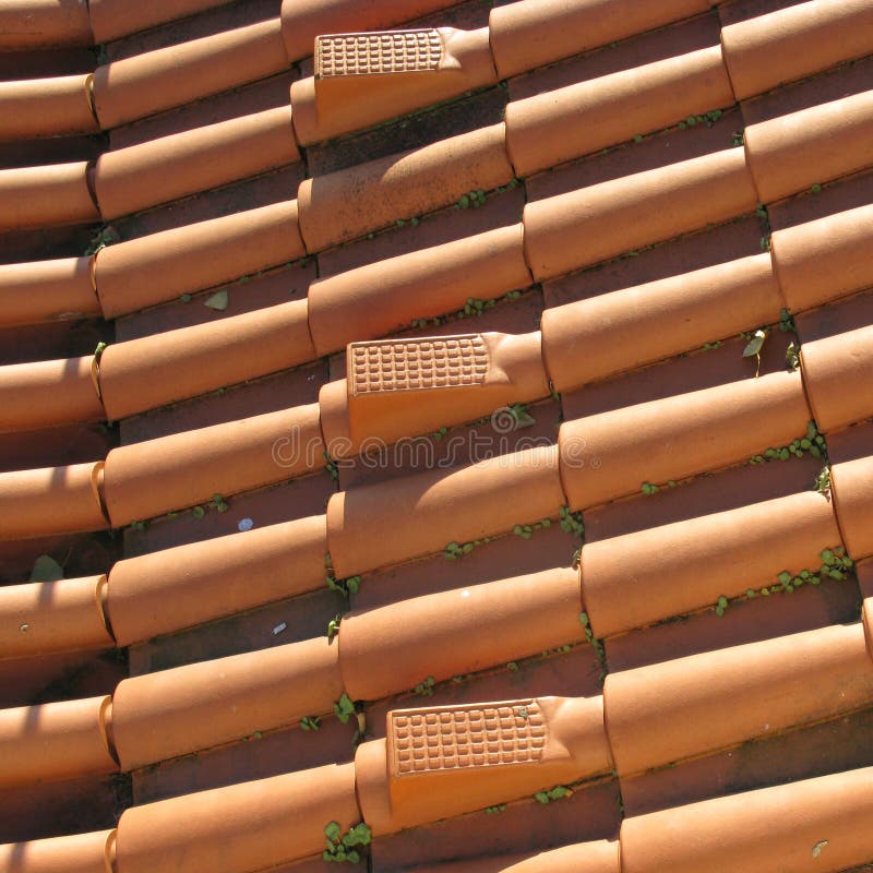 Red Pantiles stock image. Image of pattern, arranged - 22708441