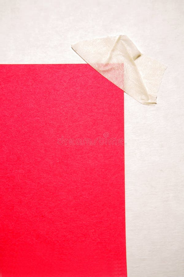 Red paper stock image. Image of communication, notice - 5425303