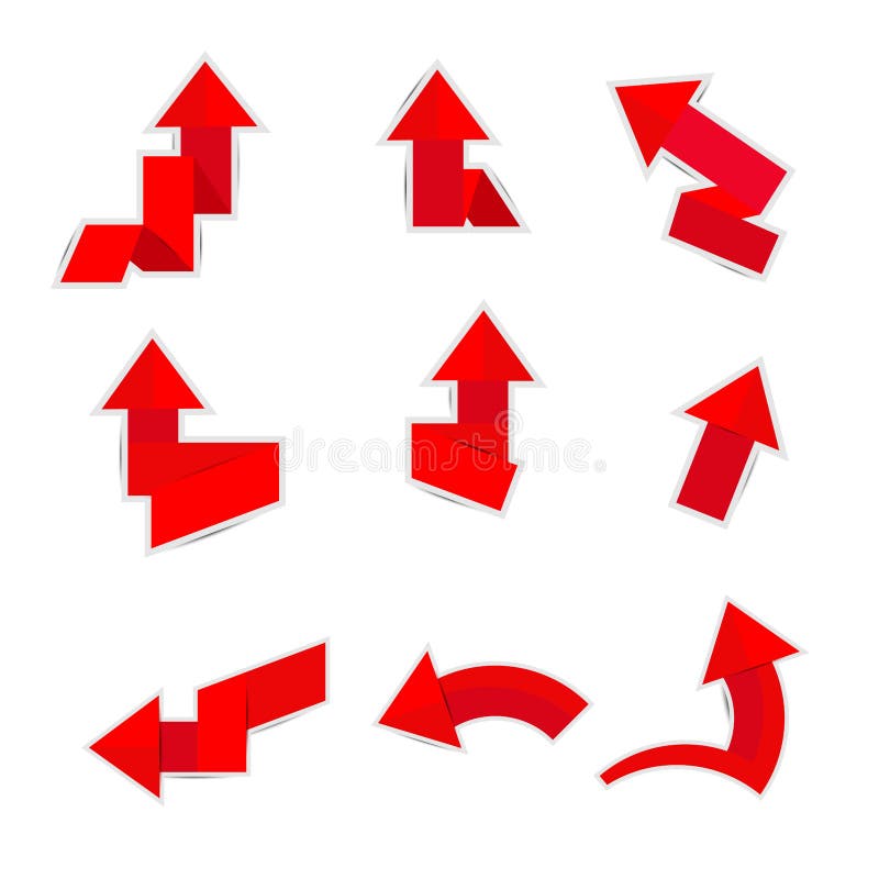 Background with Right and Wrong Arrow Sign with Clouds and Rainbow ...