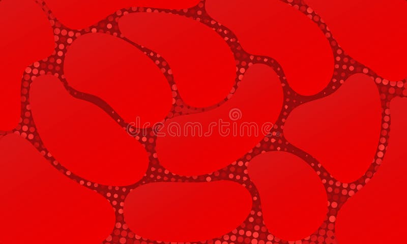 Red Paper Background. Abstract Vector Shapes Stock Image - Image of ...