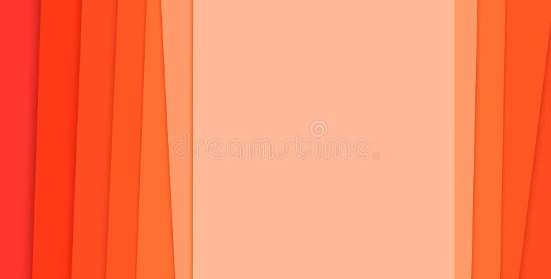 Red Paper Background, Modern Banner for Design Stock Illustration ...