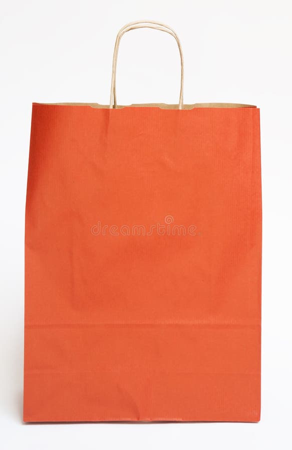 Red paper bag stock image. Image of object, gift, plain - 159698487