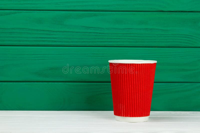 Red Paper Cardboard Texture Coffee Cup Stock Image - Image of coffee ...