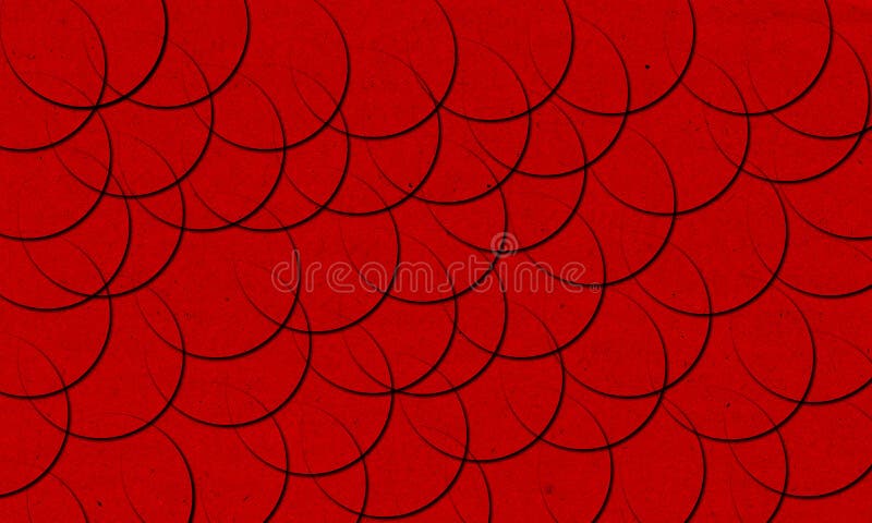 Red paper circles stock illustration. Illustration of damaged - 19836510
