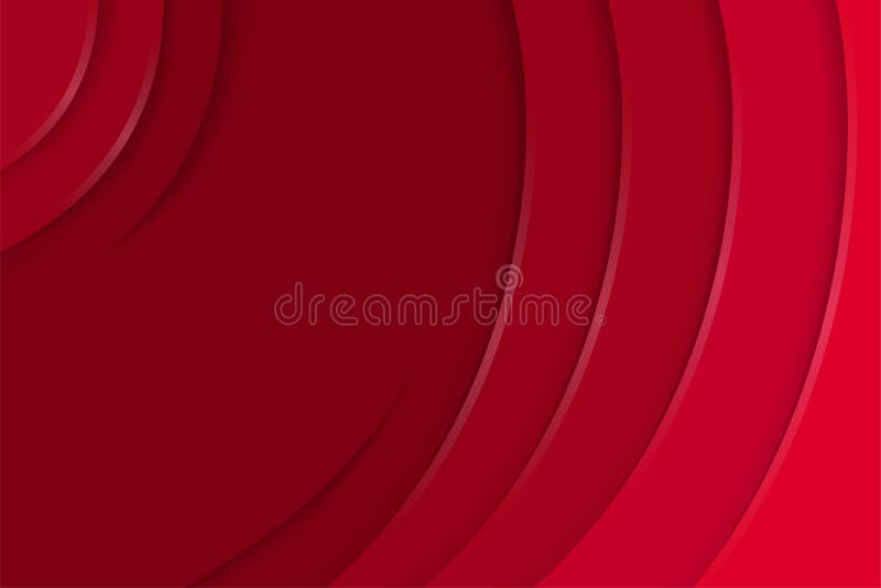 Red Paper Cut Wave Shapes. Layered Curve Origami Design Stock Vector ... Red Paper Cut Wave Shapes. Layered Curve Origami Design Stock Vector ...