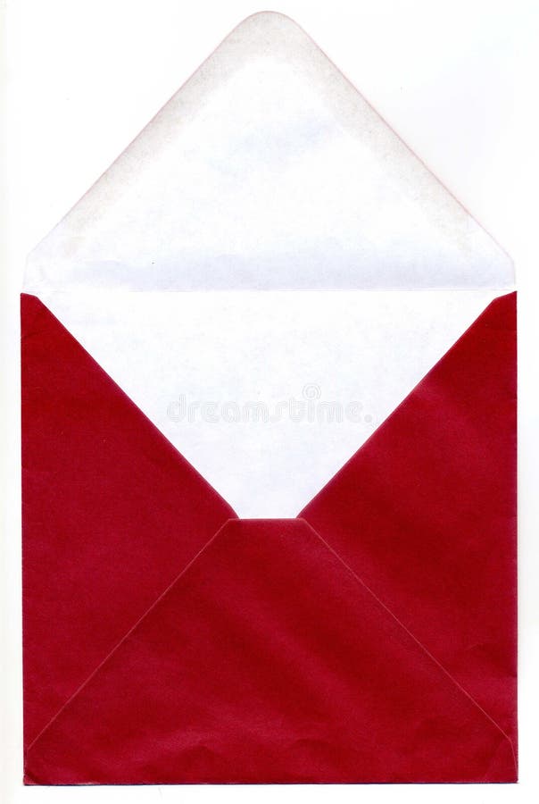 Red Paper Envelope stock photo. Image of greeting, christmas - 74497254