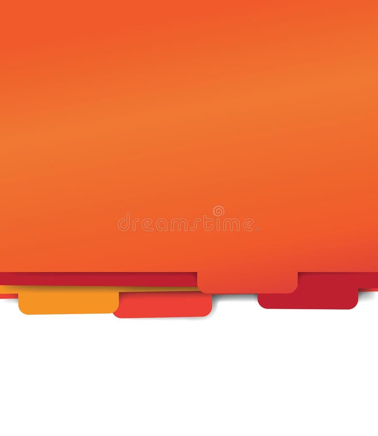 Red paper folder files stock illustration. Illustration of files - 35241155