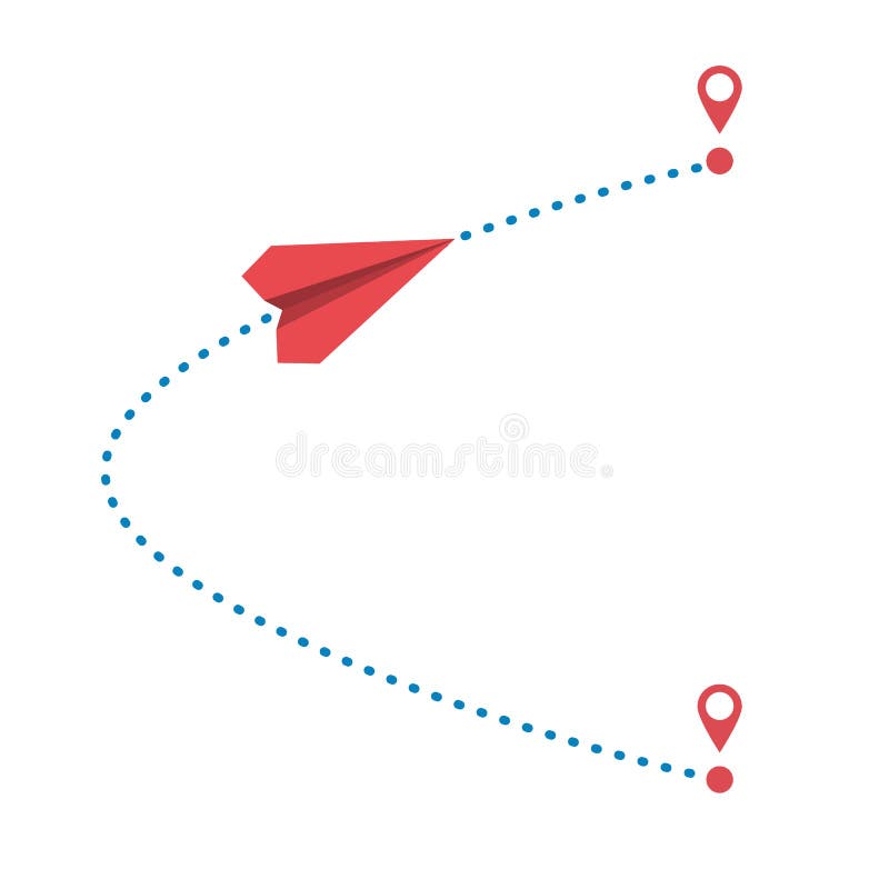 Loop Dotted Line Path Stock Illustrations – 165 Loop Dotted Line Path ...