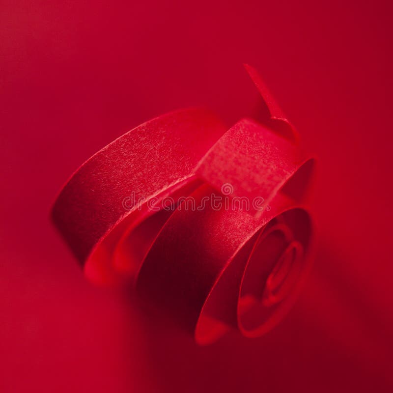 Red paper shapes stock image. Image of pattern, shadow - 35683685