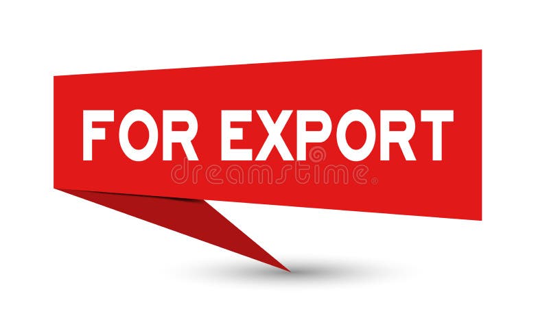 Banner export stock illustration. Illustration of freight - 111755938