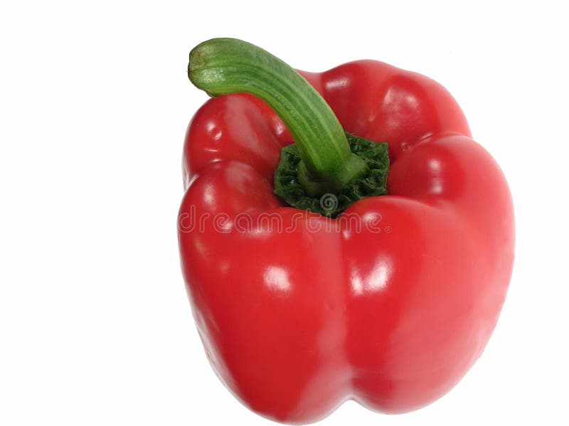 Red paprika stock image. Image of vitamin, isolated, diet - 764705