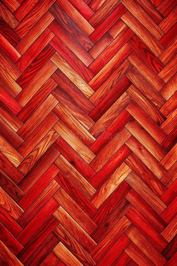 Red Parquet Wooden Floor Texture Stock Illustration - Illustration of ...