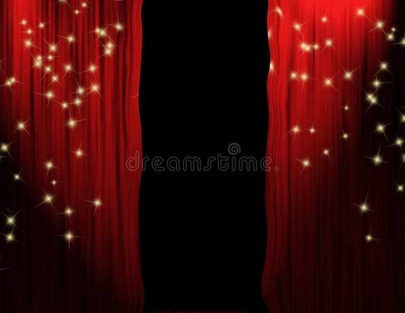 Showtime Curtains Stock Illustrations – 353 Showtime Curtains Stock ...