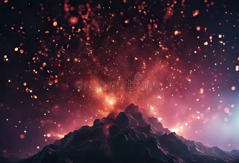 Red Particles Explosion Stock PhotoAbstract Abstract Backgrounds ...