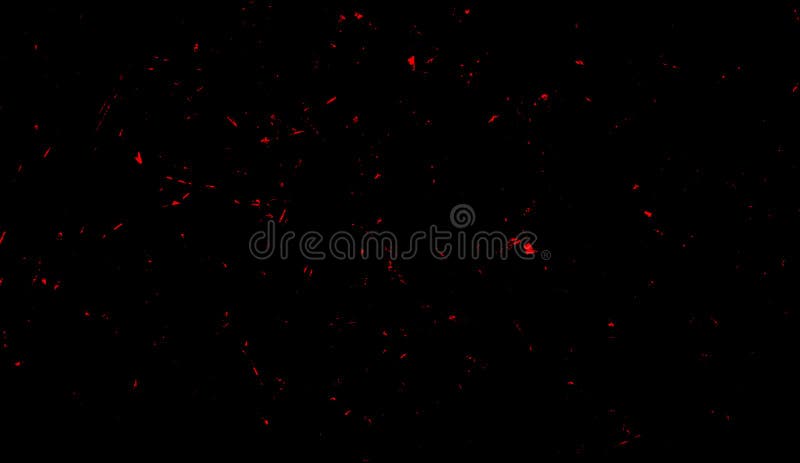 Red Particles Sparkle Spray Debris. Overlays Texture . Design Element ...