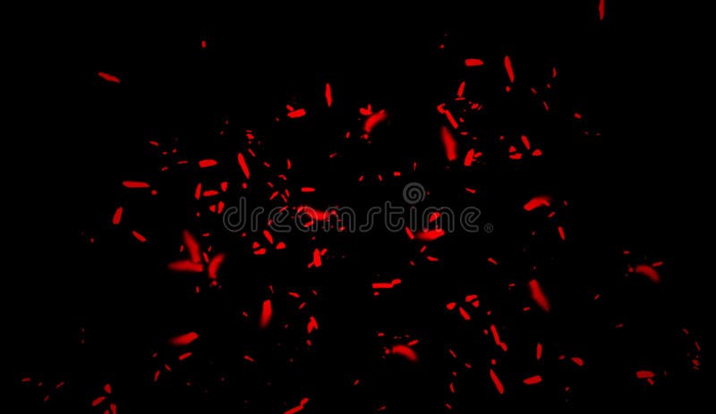 Red Particles Sparkle Spray Debris. Overlays Texture . Design Element ...