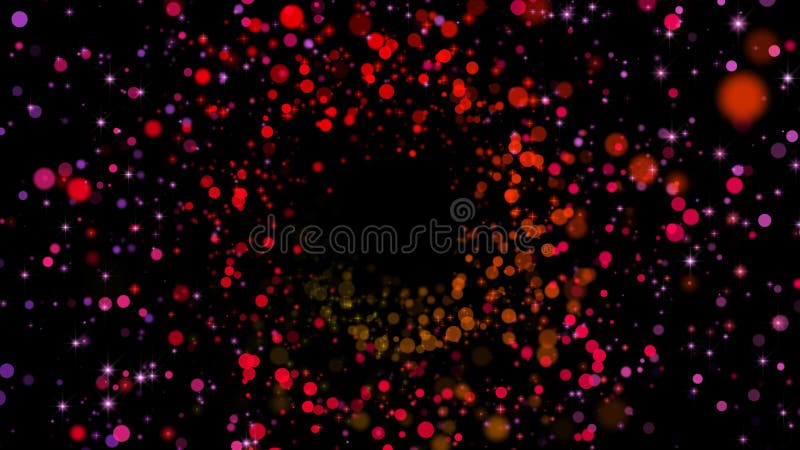 Red Particles Spiral stock illustration. Illustration of shine - 245032058