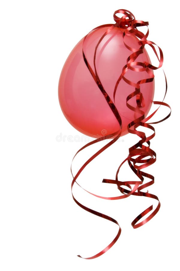 Red party balloons stock image. Image of birthday, space - 3752983