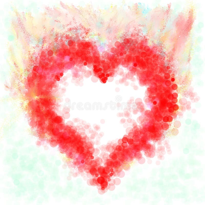 Red passion stock illustration. Illustration of kindness - 8040891