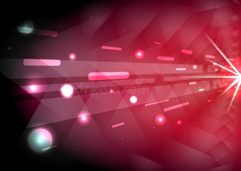 Red Passion Glow Light Abstract Background Stock Illustration ...