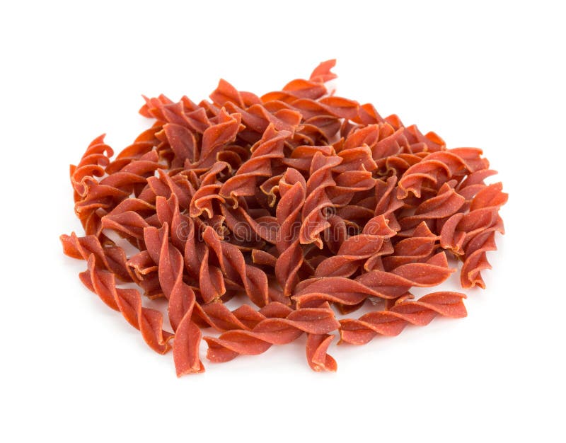 Red pasta stock image. Image of traditional, healthy - 24010759