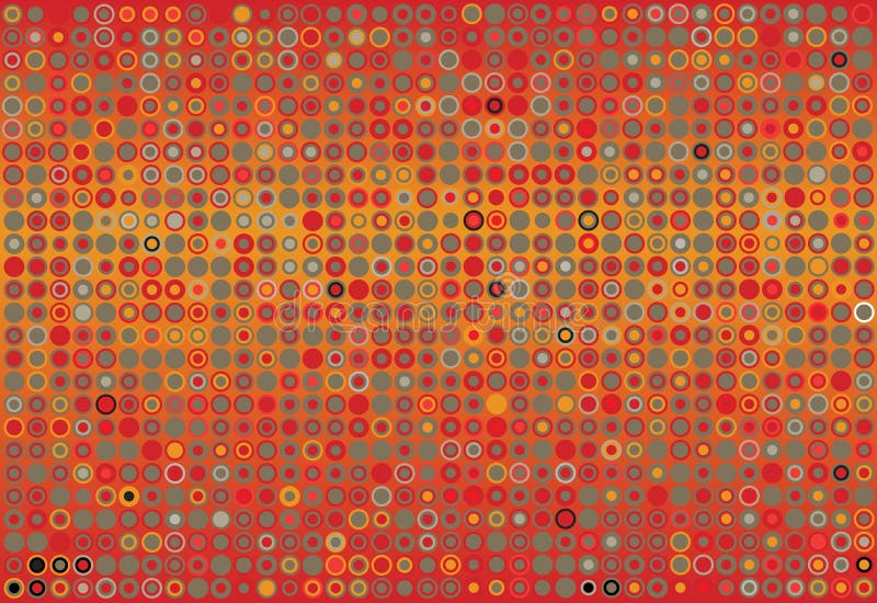 Red pattern stock vector. Illustration of abstract, dots - 16003411